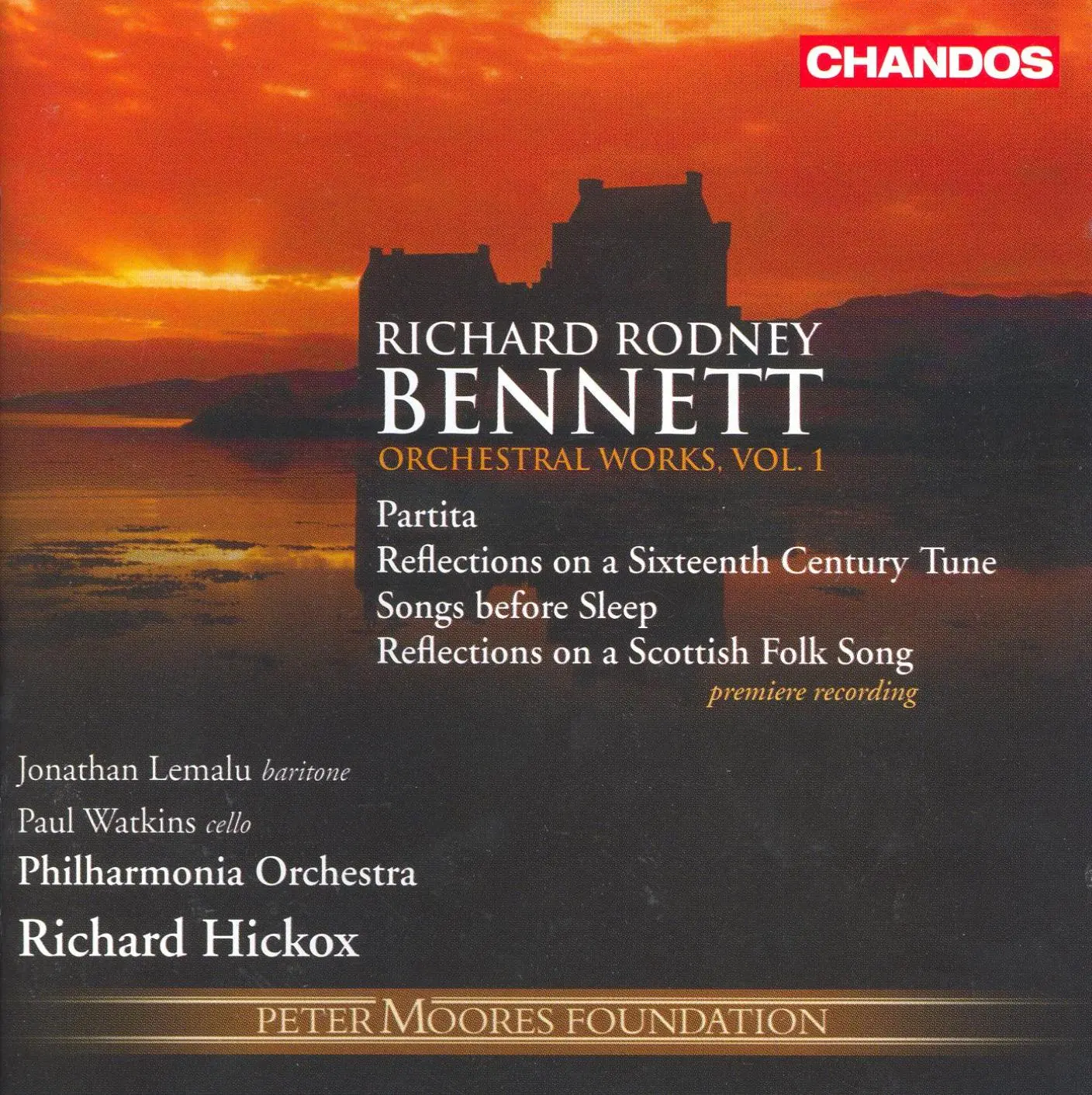 Bennett: Orchestral Works, Vol. 1