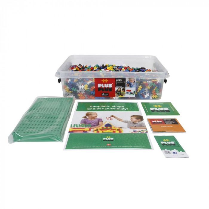 Plus Plus Mini basic 4000 delar - Kopkraft.nu