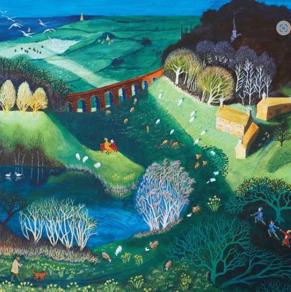 Sheena Griffiths-Baker : The Book Group - Kort med kuvert - Bokvännen