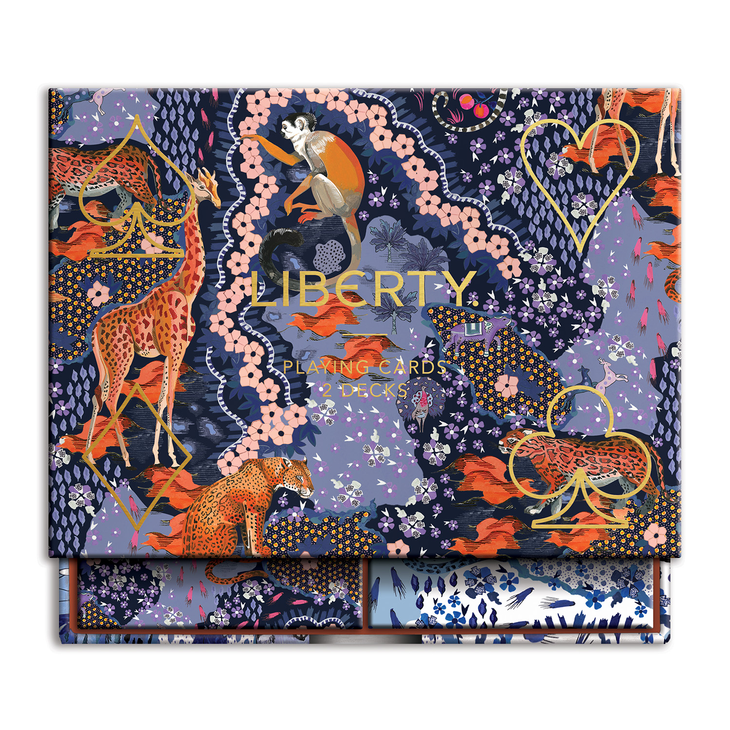 Liberty London : Maxine Playing Card Set - Två spelkortslekar i fin ask ...