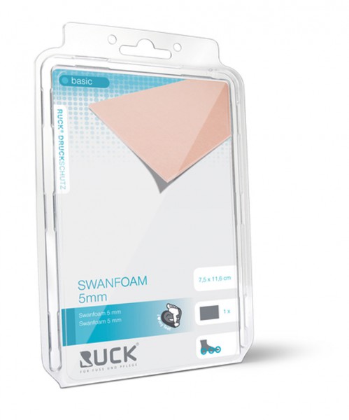 RUCK® AVLASTNING Basic, Swanfoam 5 mm (1 platta, 7,5 x 11,6 cm ...