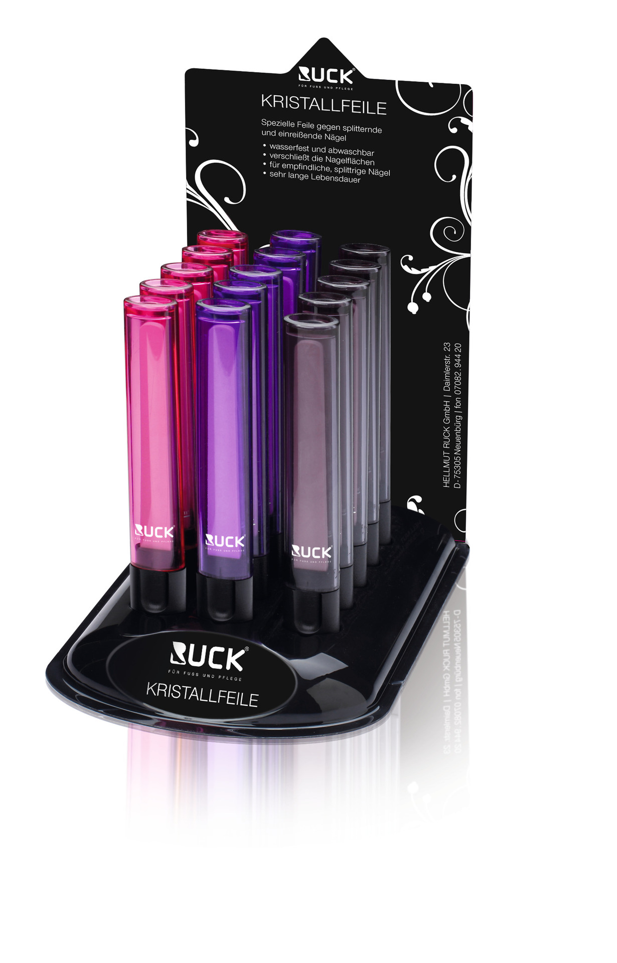 RUCK® Display Kristallfilar - Hellmut Ruck Sverige