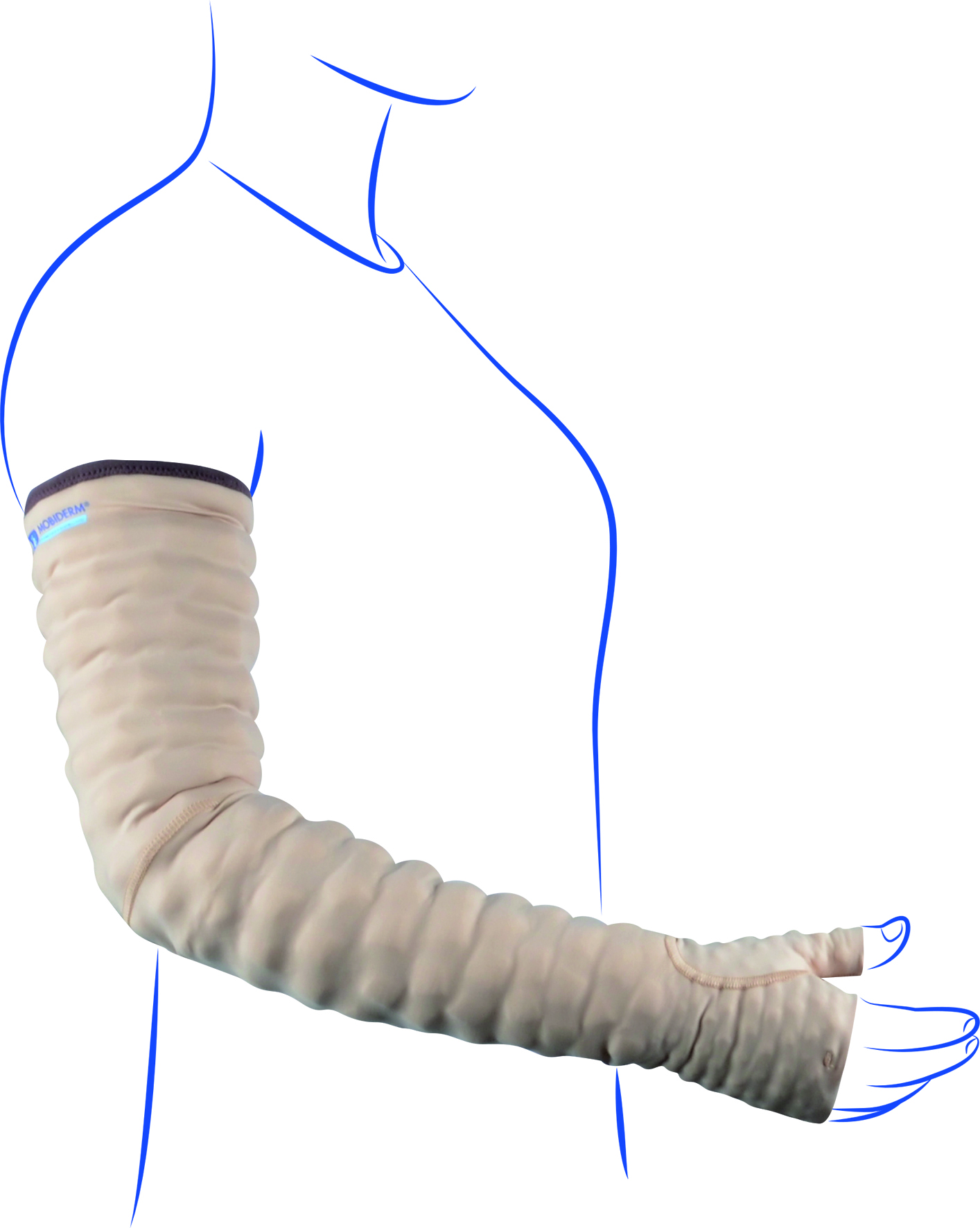 Mobiderm Arm med hand och tumme MTM (måttillverkat) - Thuasne Rehabbutiken