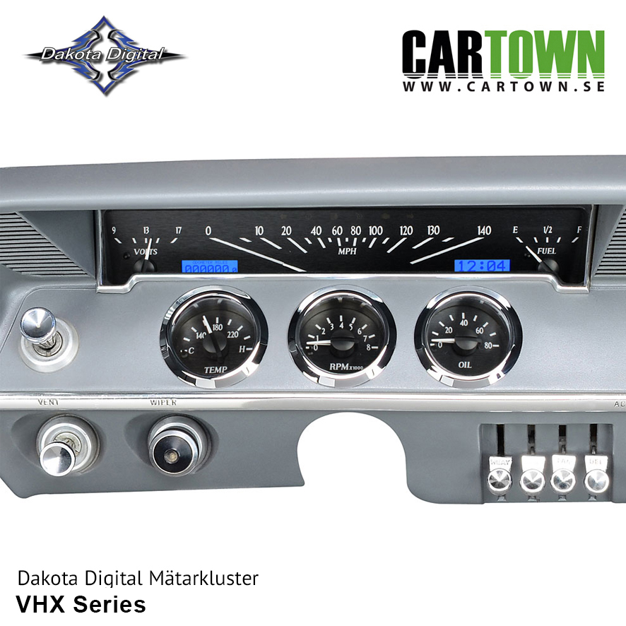 Mätarkluster Chevrolet 1961-62 Impala VHX/MHX - Cartown Sverige AB