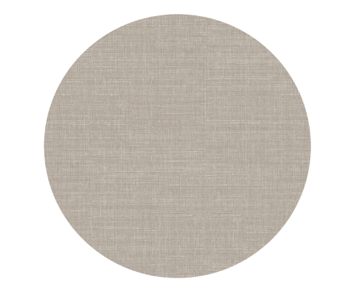 Vaxduk rund linne beige - jirvelius.com