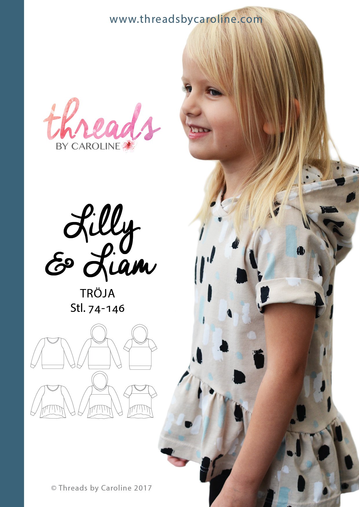 LILLY & LIAM - TRÖJA - tygdrommar.se