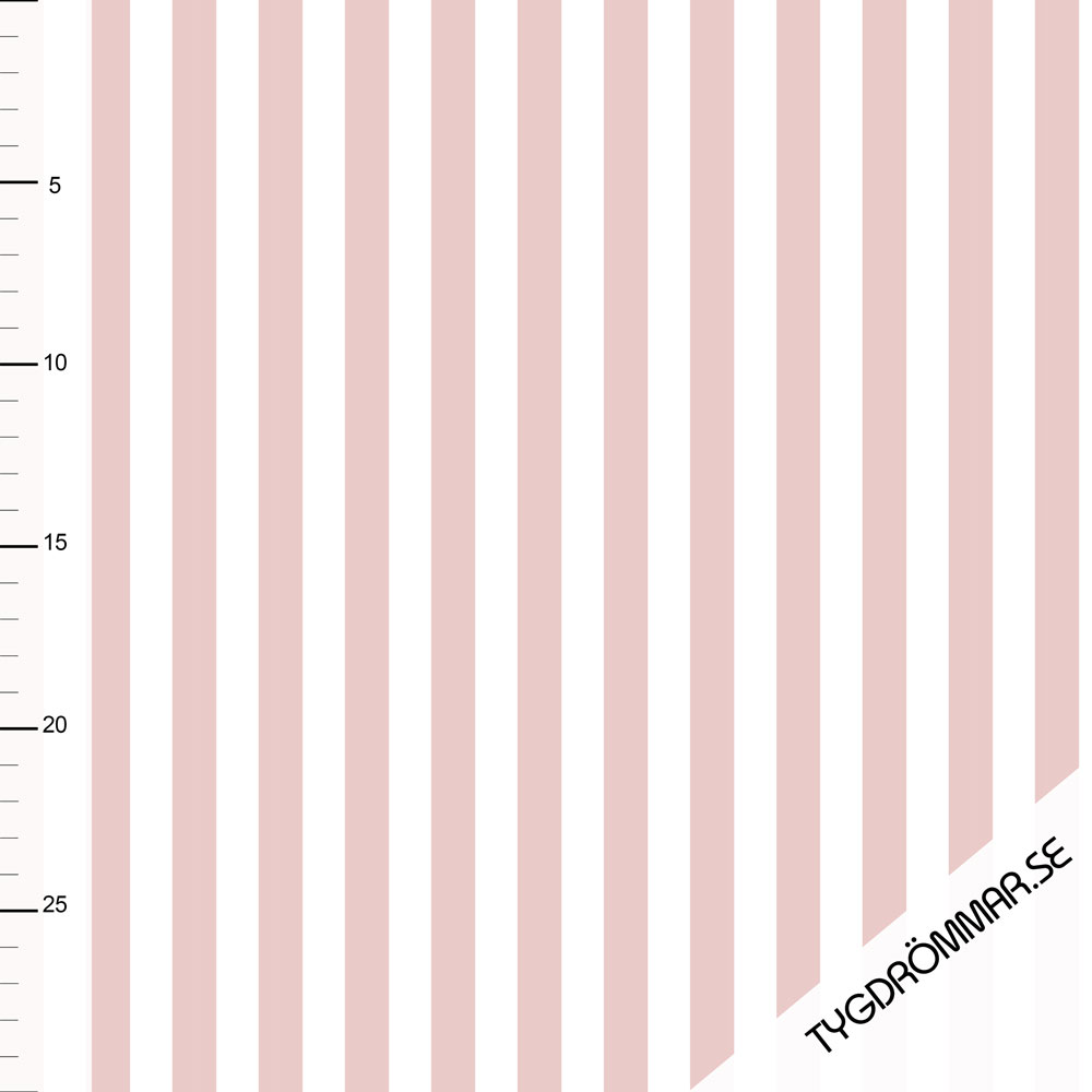 VERTICAL LINES - LIGHT PINK - tygdrommar.se