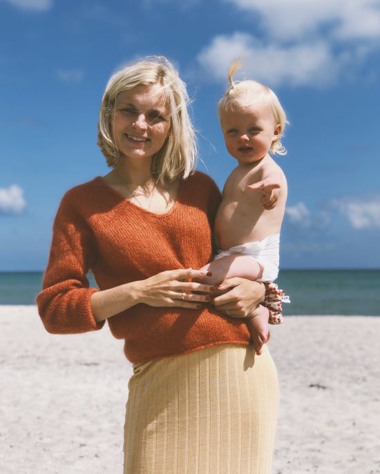 Cumulus blus, v-neck - Schyssta Nystan