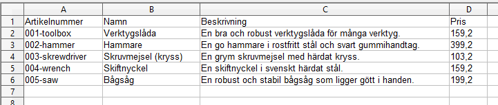 Produktimport - Abicart.se