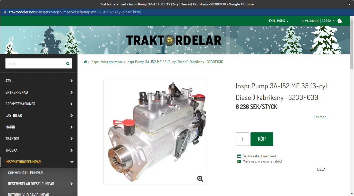 Abicart.se - Startsida