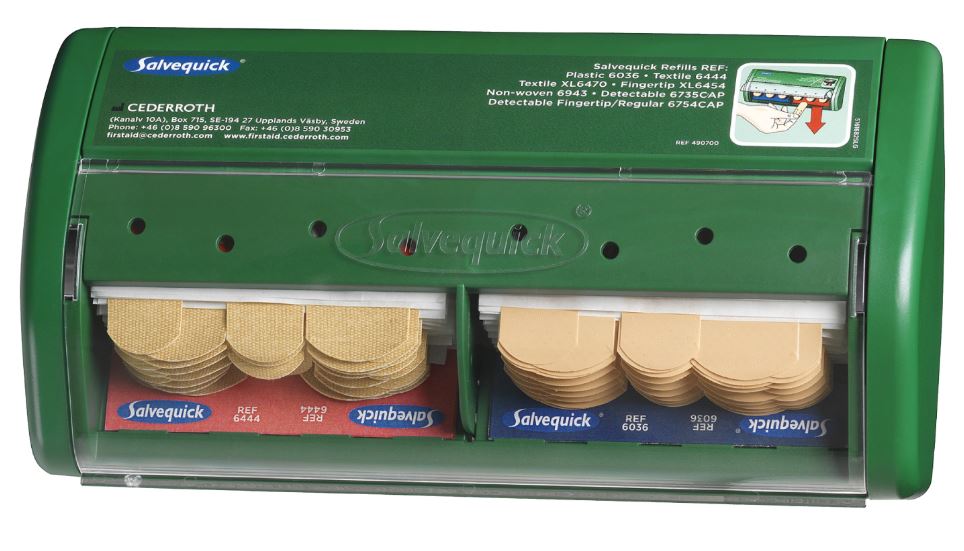 Cederroth Patch dispenser Salvequick - The General Prepper