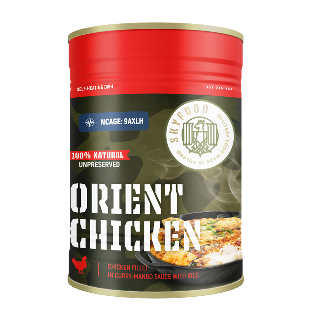 Sky Food | Orient Chicken Selvoppvarmingsboks | MRE | 400g - The ...