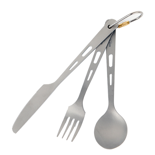Elements Cutlery set Titanium - The General Prepper