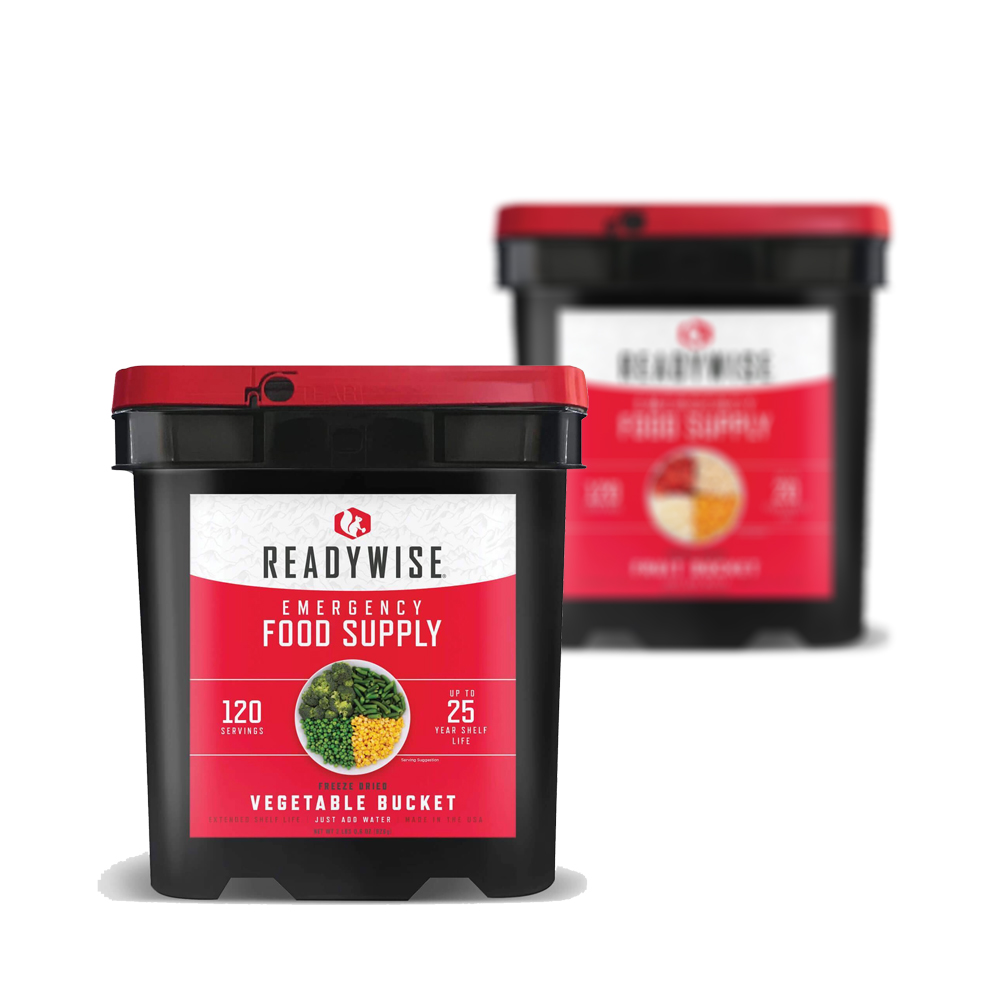 Readywise Fruit And Veggies 120 + 120 | Freeze Dried Food | Long Shelf ...