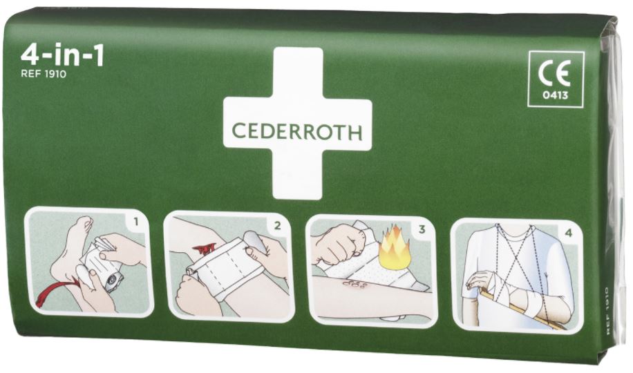 Cederroth Blood Stoppers 4-in-1 - The General Prepper