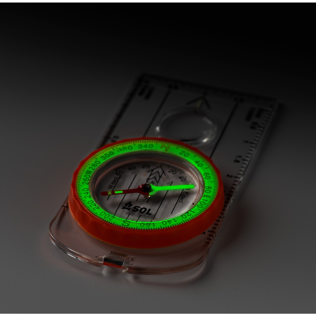 SOL Deluxe Map Compass - The General Prepper
