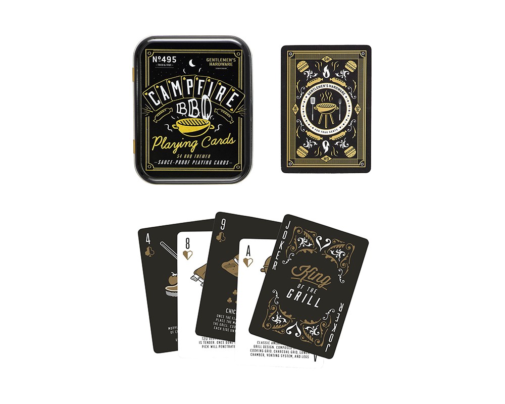 Gentlemens Hardware BBQ Playing Cards - The General Prepper