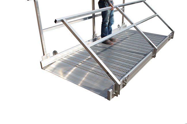 Stegmannen.se - Cantilever Ferry Ramp (2Rails) 3,00m / 1,20m