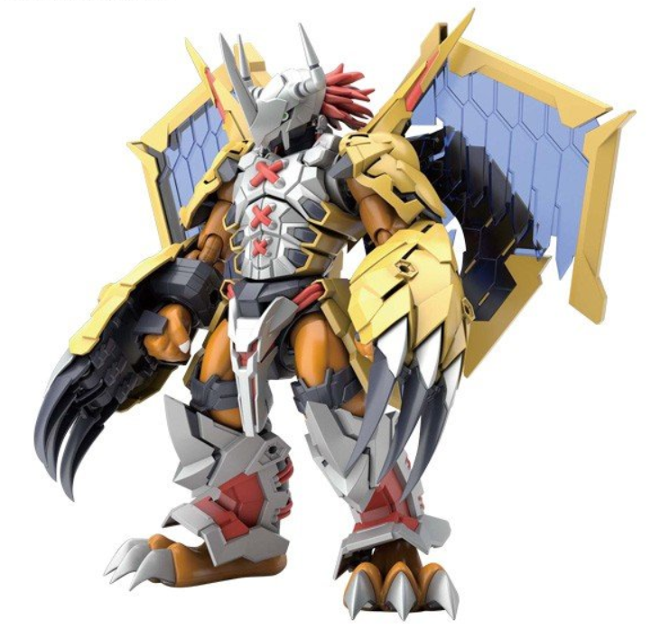 Digimon Metal Wargreymon Amplified Figure-rise Standard Model Kit ...