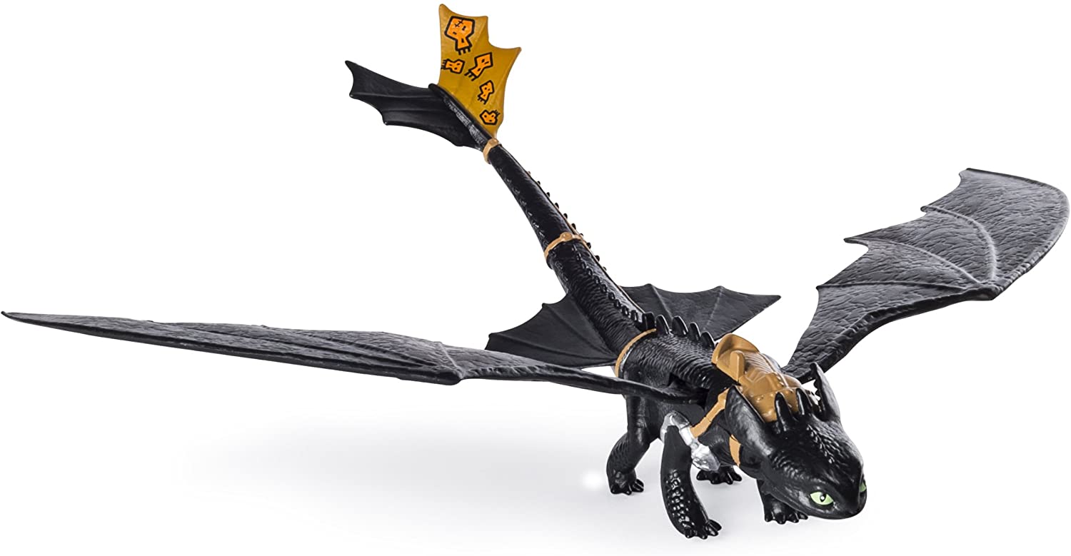 Dragons Race to the Edge Wing Flapping Toothless - Carsmästaren