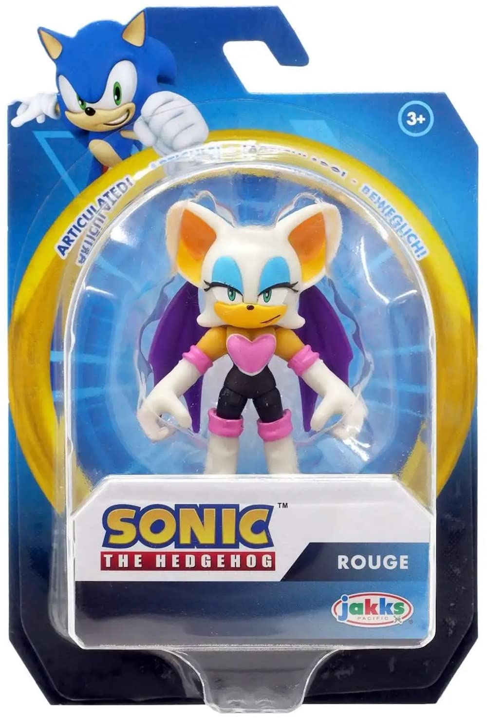 Sonic The Hedgehog Modern Rouge Action Figure W10 - Carsmästaren