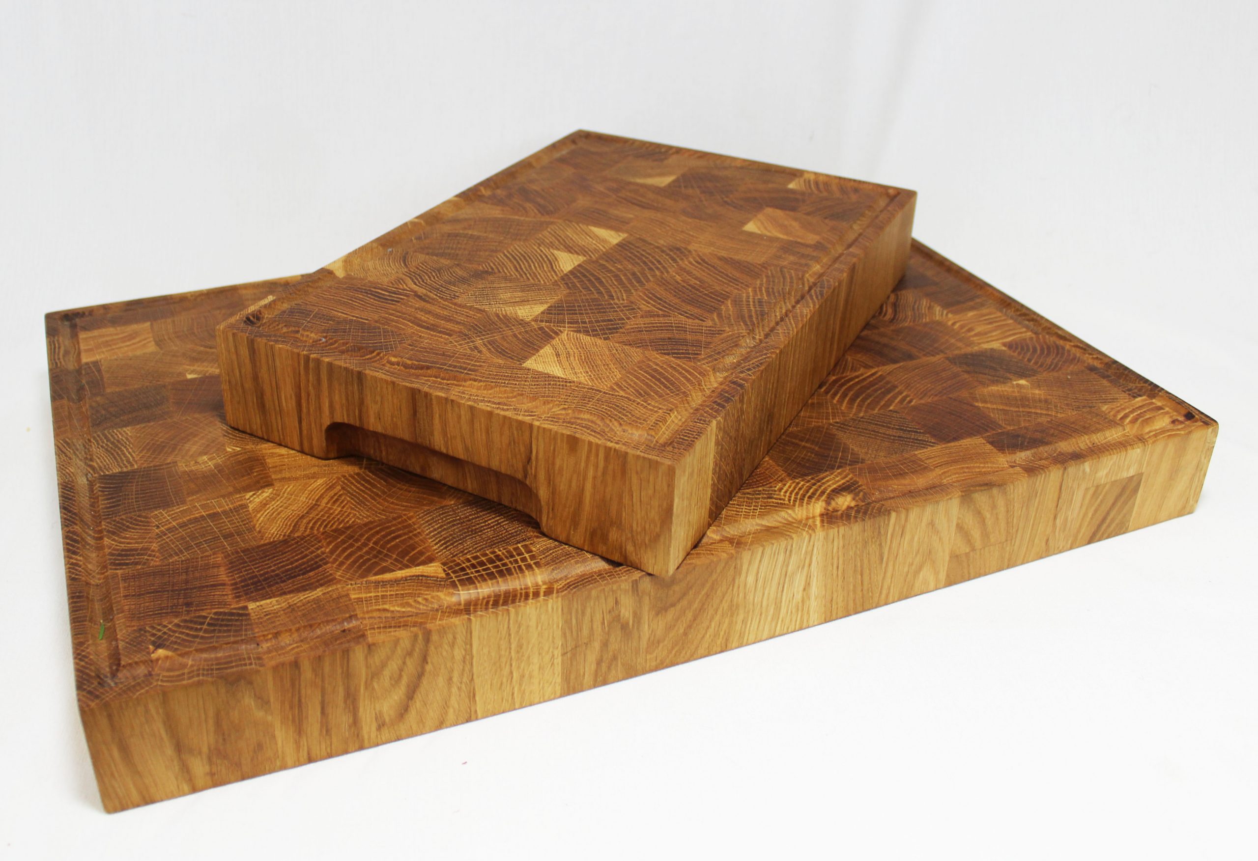 Skärbräda i ändträ - Träskärbräda i ek 38 cm