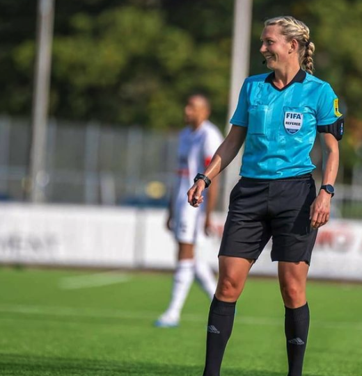 Interview: Tess Olofsson elite referee 2021-10-15 - Spintso AB