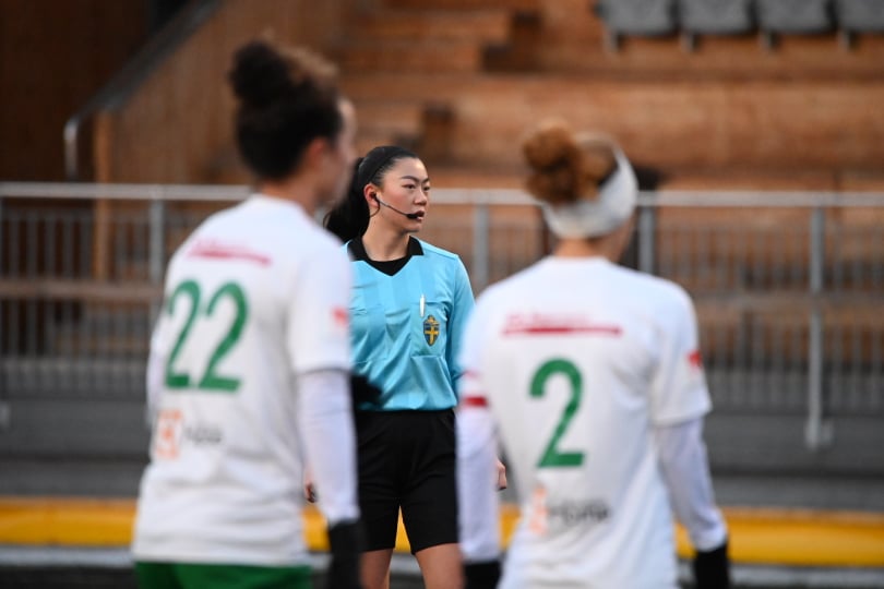 Interview: Football referee Tilde Larsson 2022-05-09 - Spintso AB