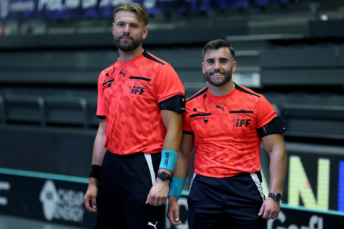 Interview: Floorball referees Edo Sabanovic and Daniel Hultberg 2024-10 ...