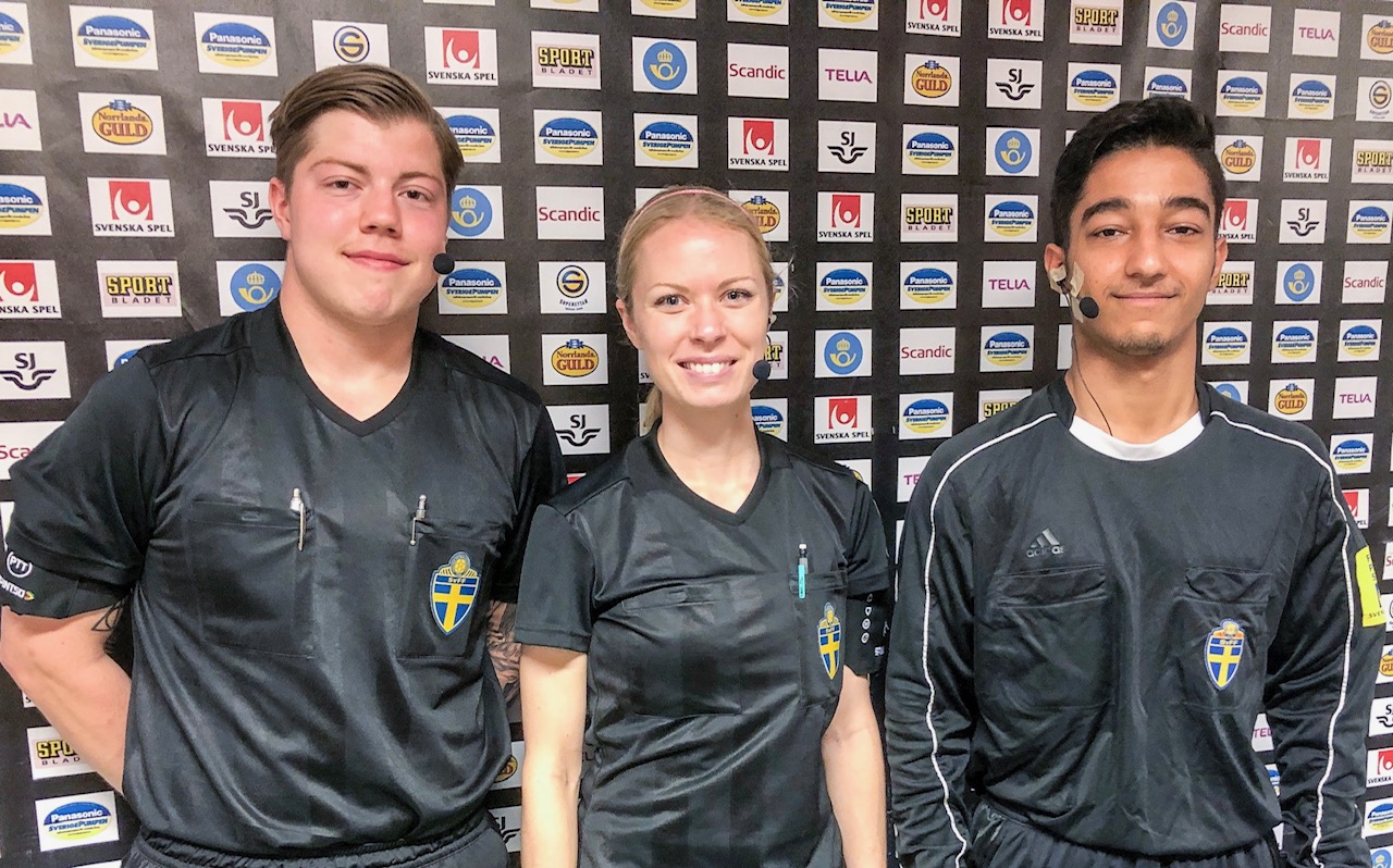 Interview: Michaela Backlund football referee 2022-01-20 - Spintso AB