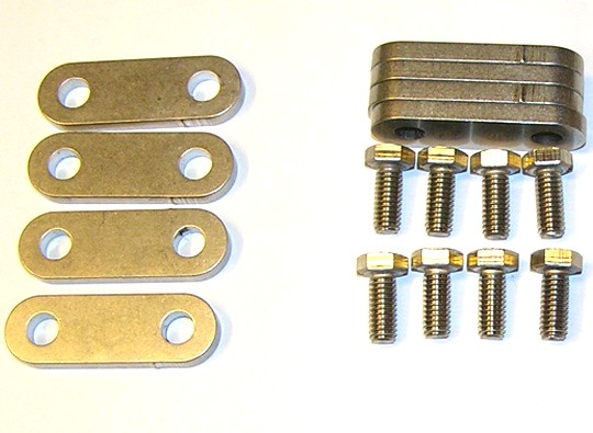 Rear axel stop strap holder kit - Classic Saab Racing