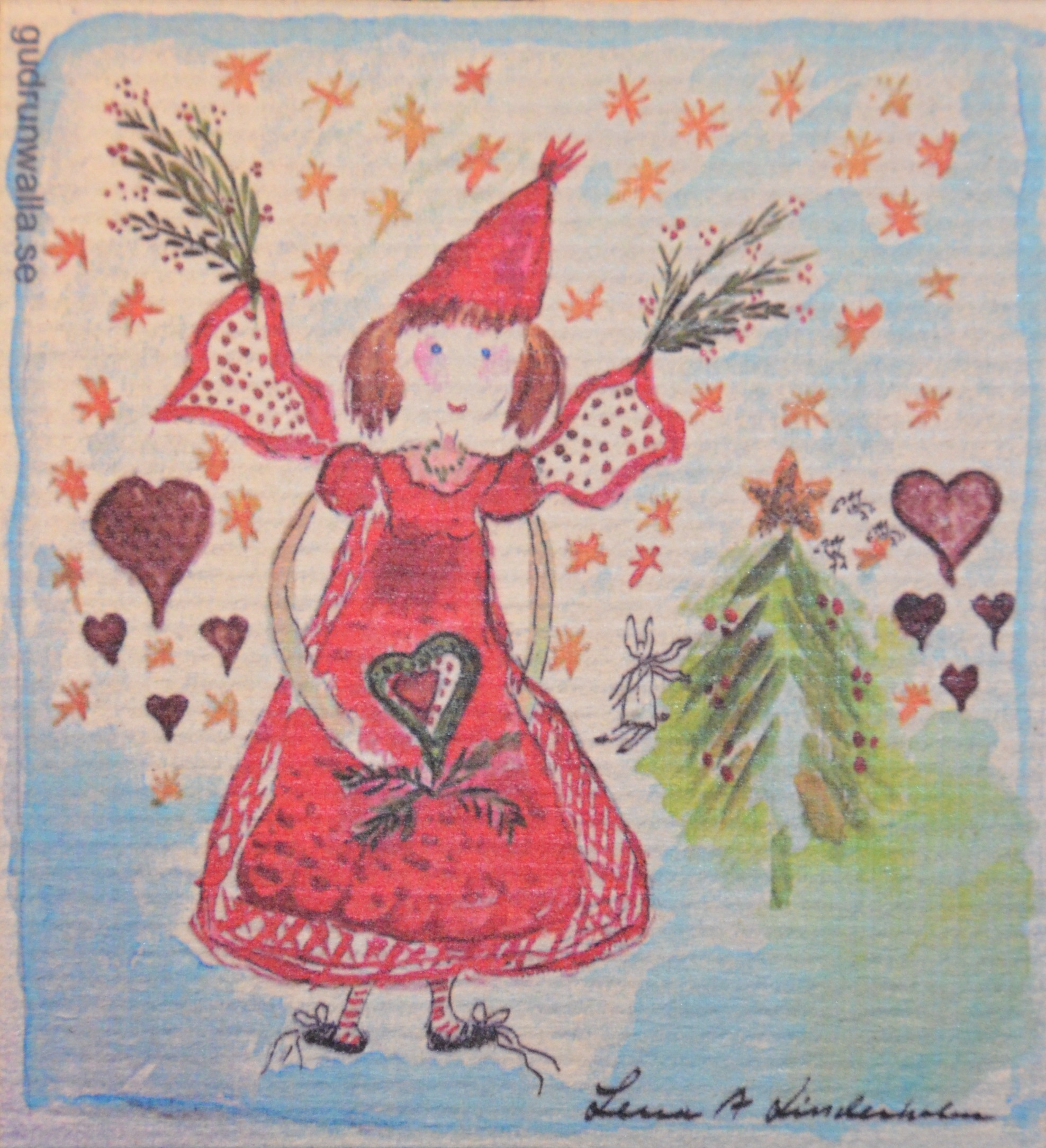 Disktrasa Julflicka - Webboden