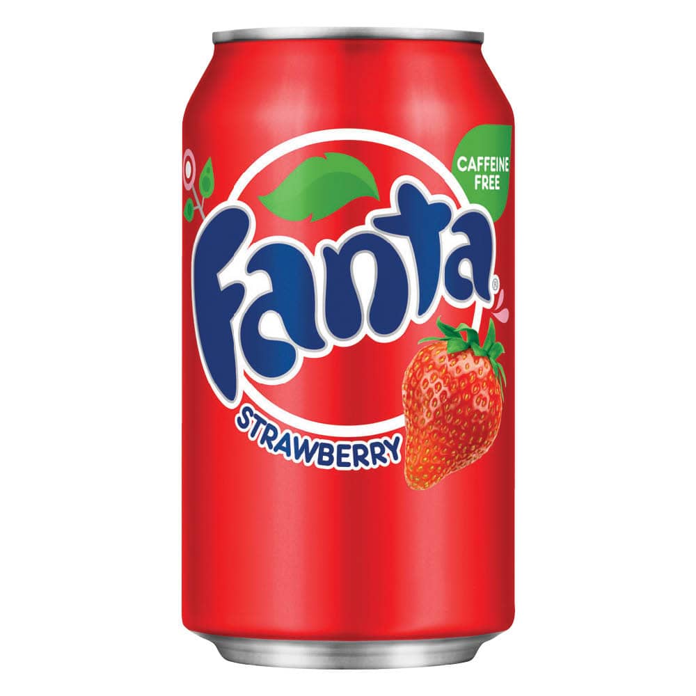 Fanta Strawberry (355 ml) - Tasty America- American Candy, Snacks, Food ...