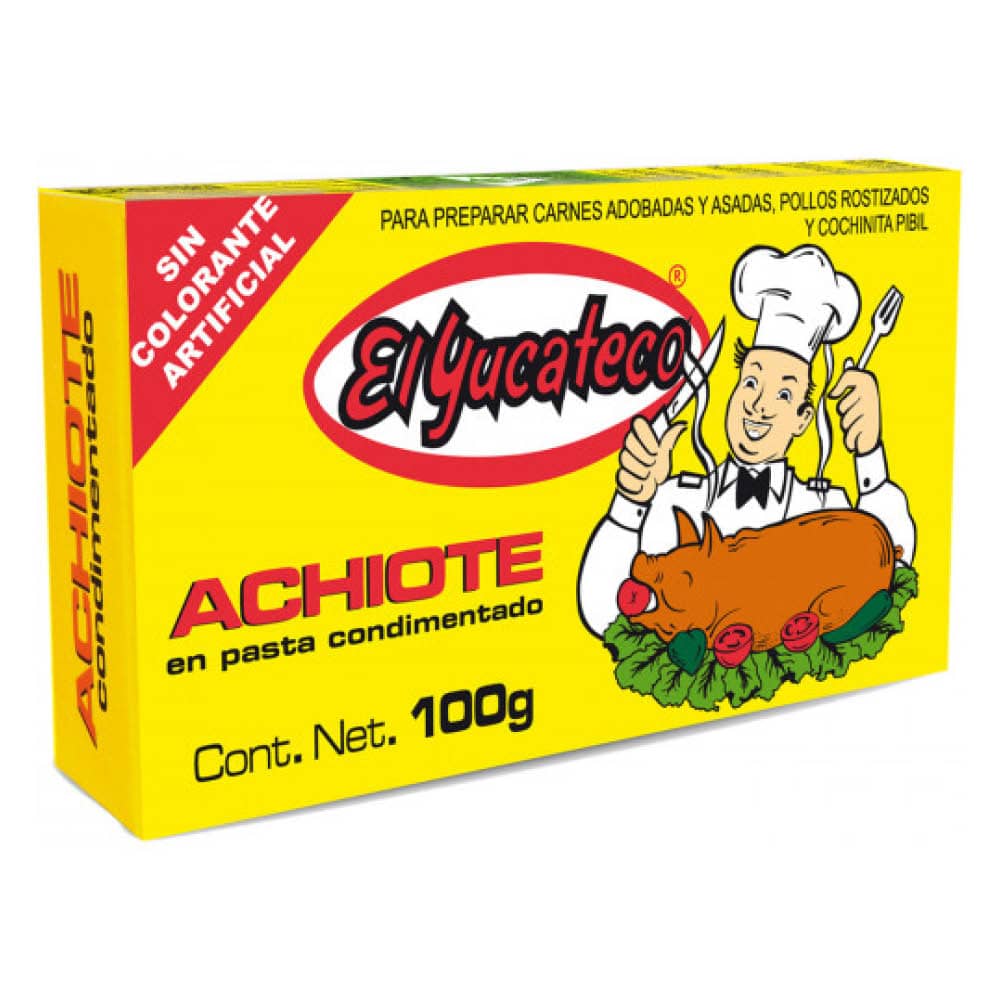 El Yucateco Achiote Paste (100 g) - Tasty America - Amerikkalaiset ...