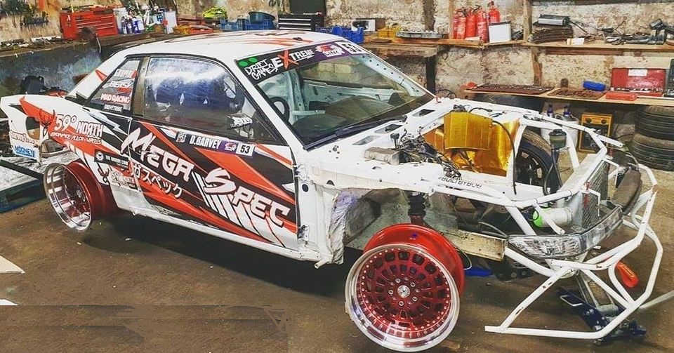 59°North Wheels D-007 Driftingpaket 18" - 59°North Wheels