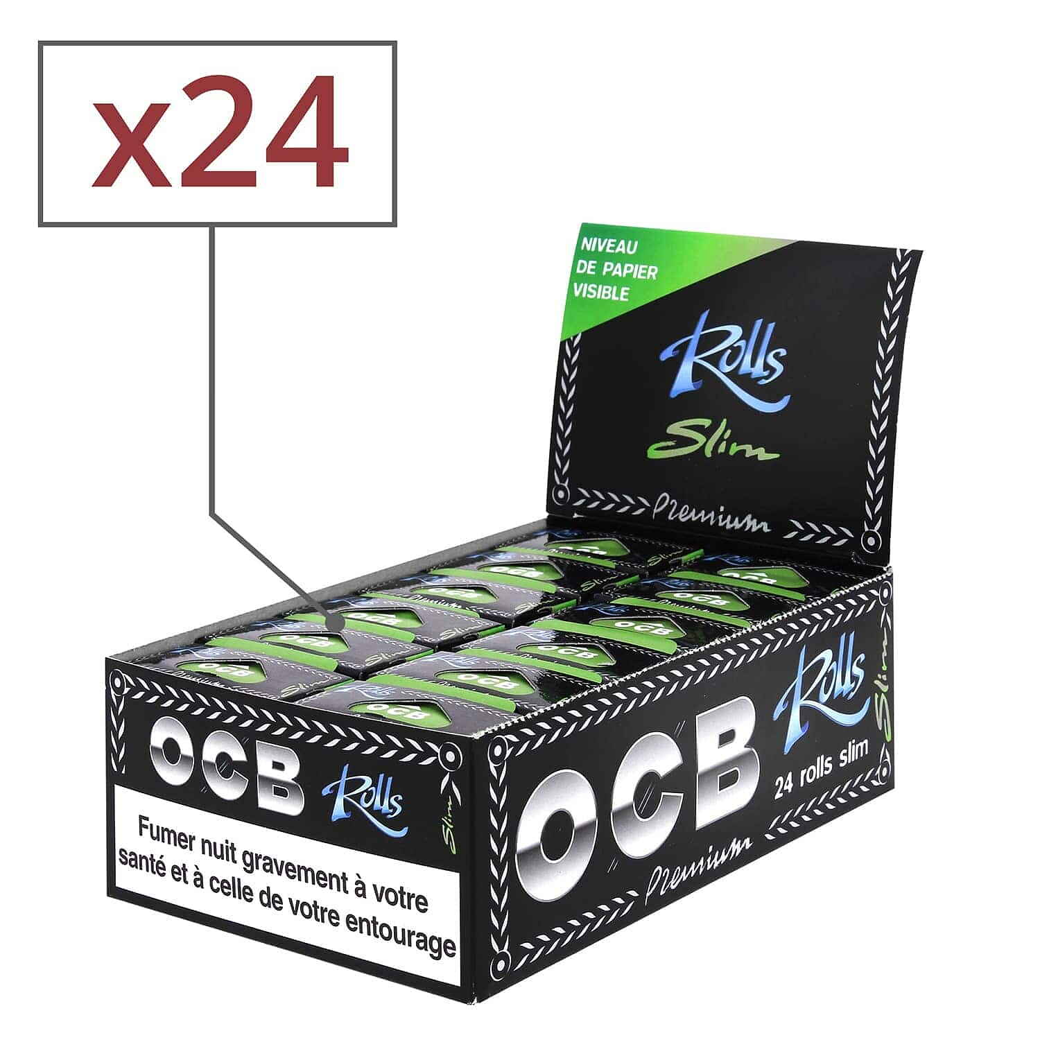 OCB ROLLS 24-pack - FLAMECLUB SWEDEN AB