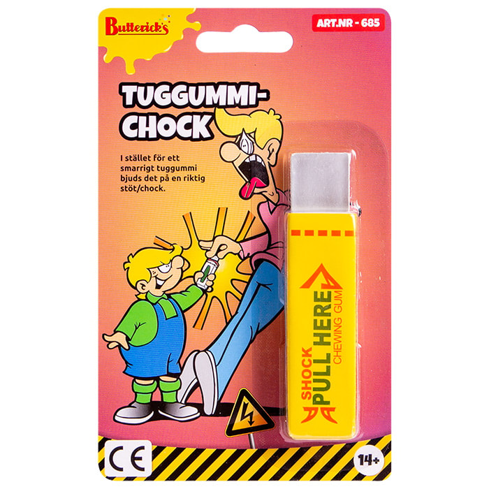 Buttericks Tuggummi, Chock - Toysforever