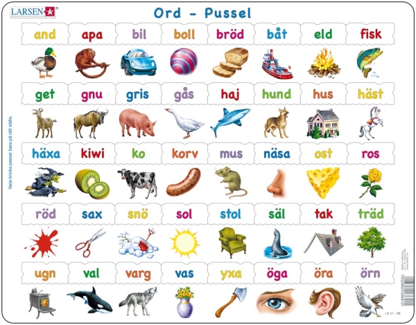 Ordpussel - Larsen - Toysforever