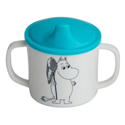 Mumin Mugg Spillsäker Pipmugg, Ljusblå - Rätt Start - Toysforever