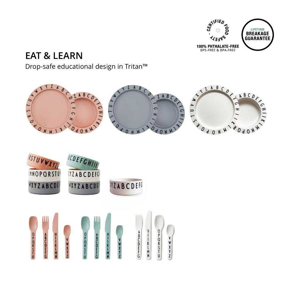Eat & Learn Skål - Design Letters - Toysforever